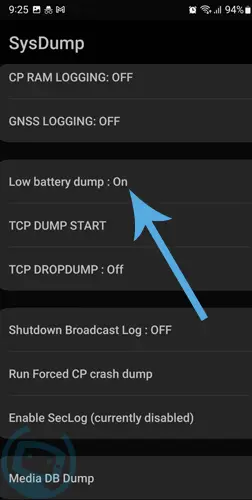 Low Battery Dump en Samsung: ¿Qué es y para qué sirve?